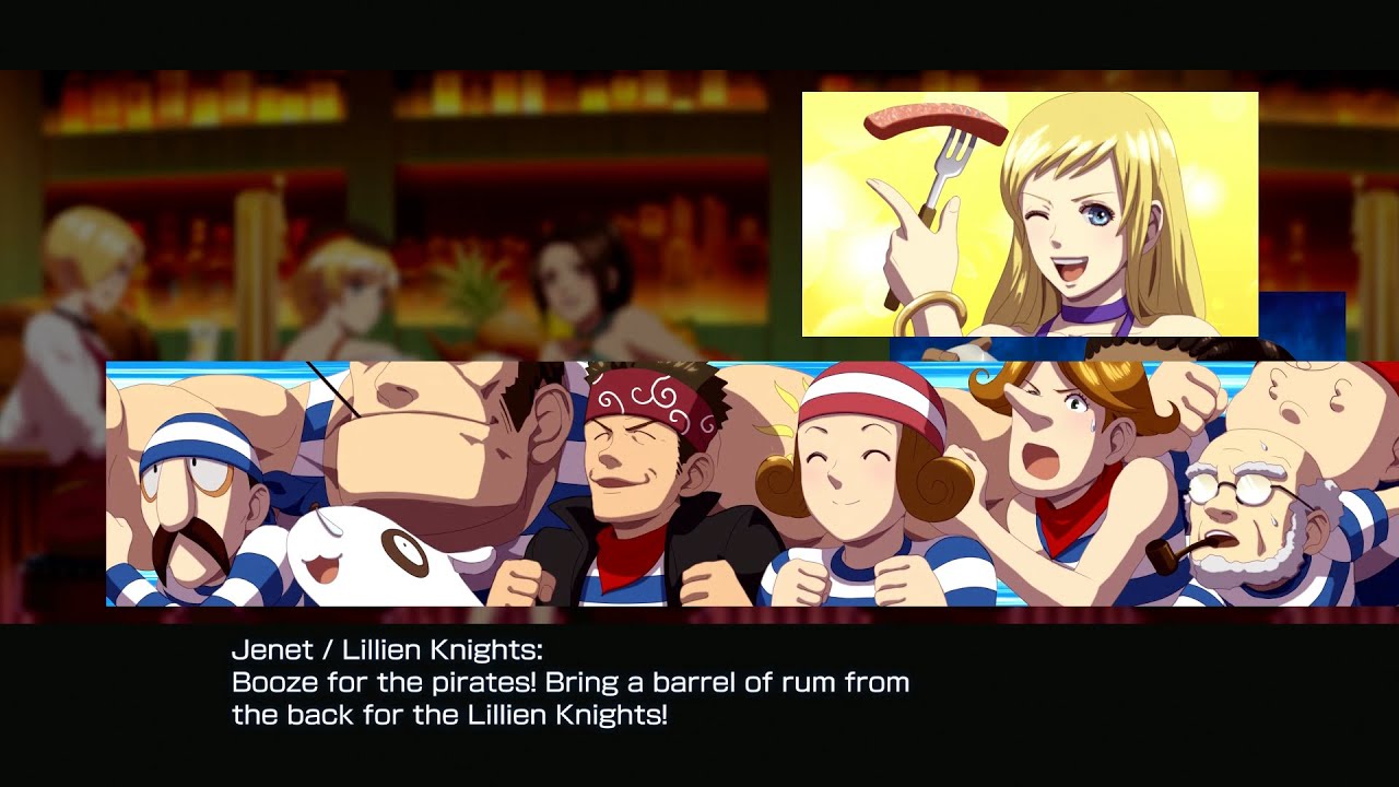 King of Fighters XIV story mode full playthrough PS4 women fighters ...
