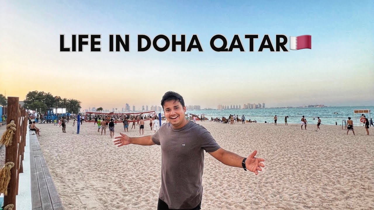 Daily life in Qatar | Indians in Qatar | West bay beach Qatar | Qatar ...