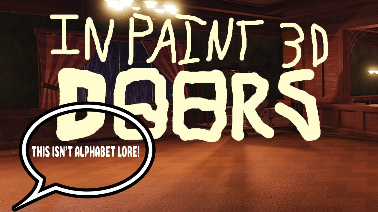 ROBLOX DOORS / Evan draws ALL monsters in Paint 3D - YouTube