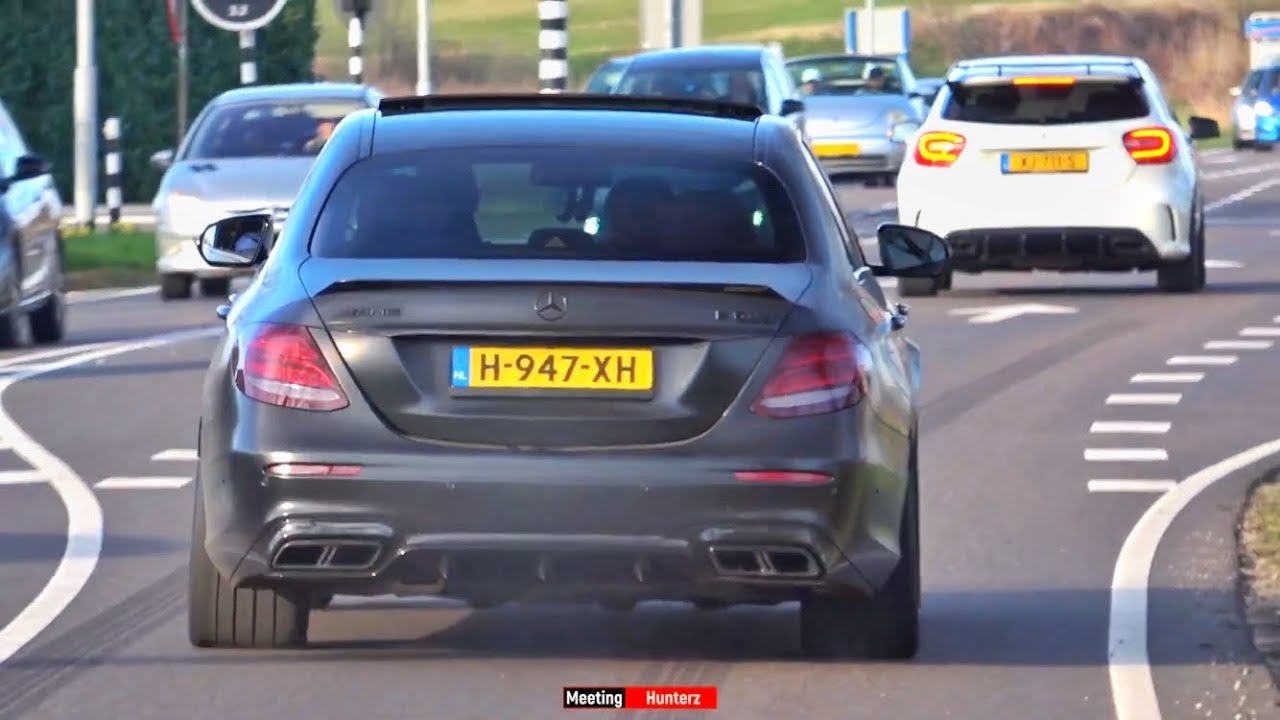 Stage 4, 1300 HP Mercedes E63s AMG! FAST Acceleratings and LOUD Revvs ...
