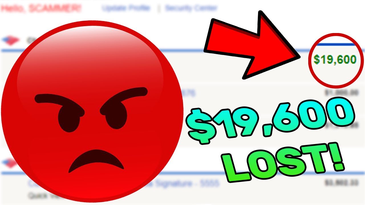 Scammer Rages After Missing Out On $19,600 - YouTube
