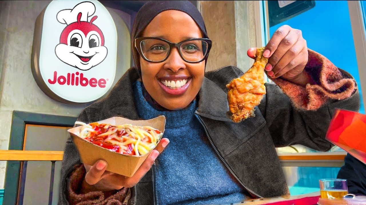 Eating Jollibee For An Entire Day 🇵🇭 - YouTube