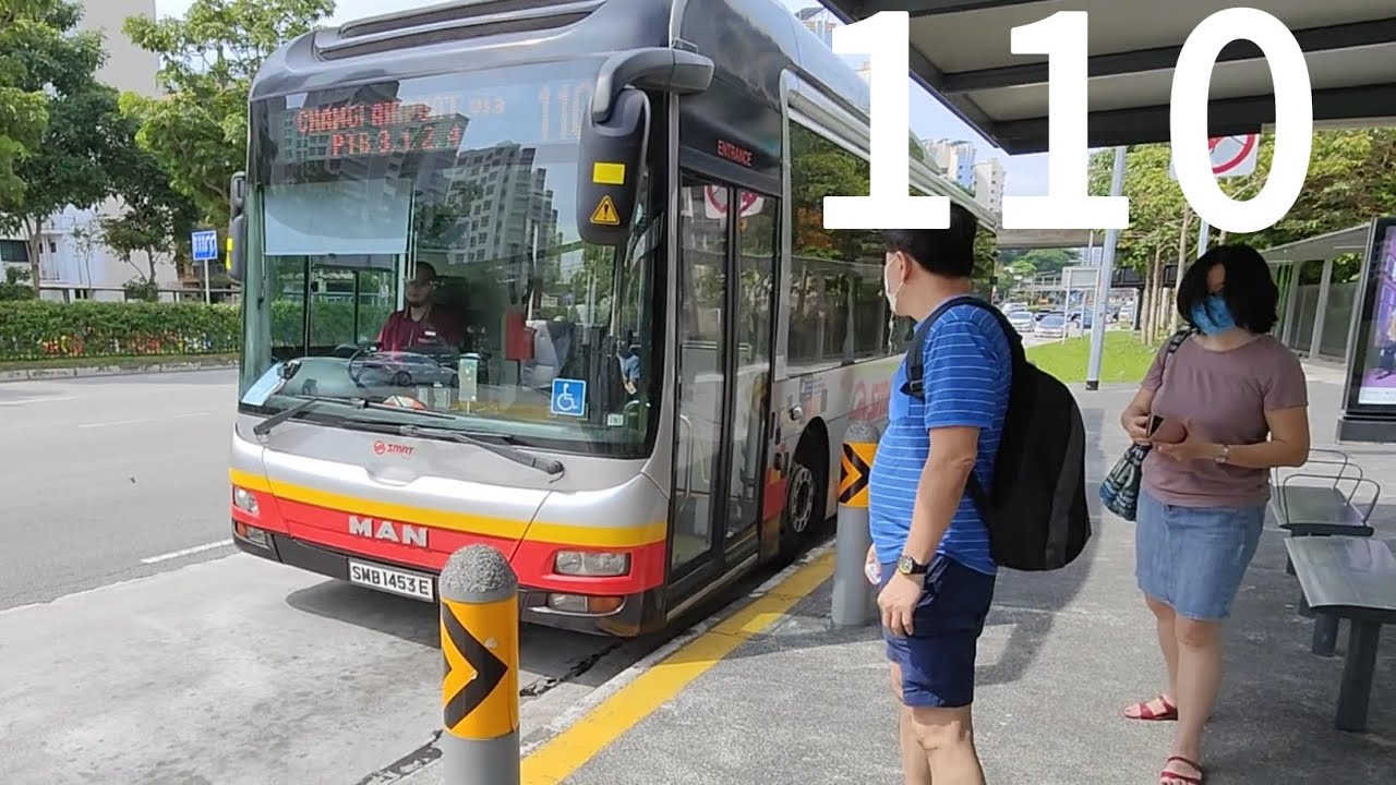 (SMRT Buses) SMB1453E on Service 110 - Man NL323F A22 Euro 5 Gemilang ...