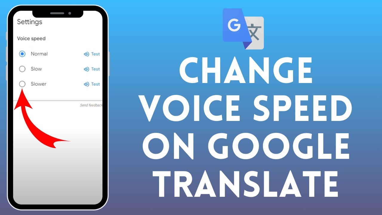 How To Change Voice Speed On Google Translate 2024 - YouTube