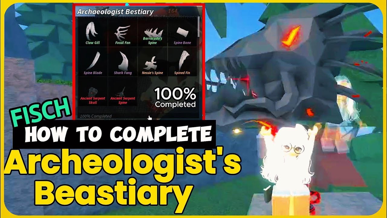 How To Complete Archaeologist’s Bestiary in Fisch – Easy Guide! - YouTube
