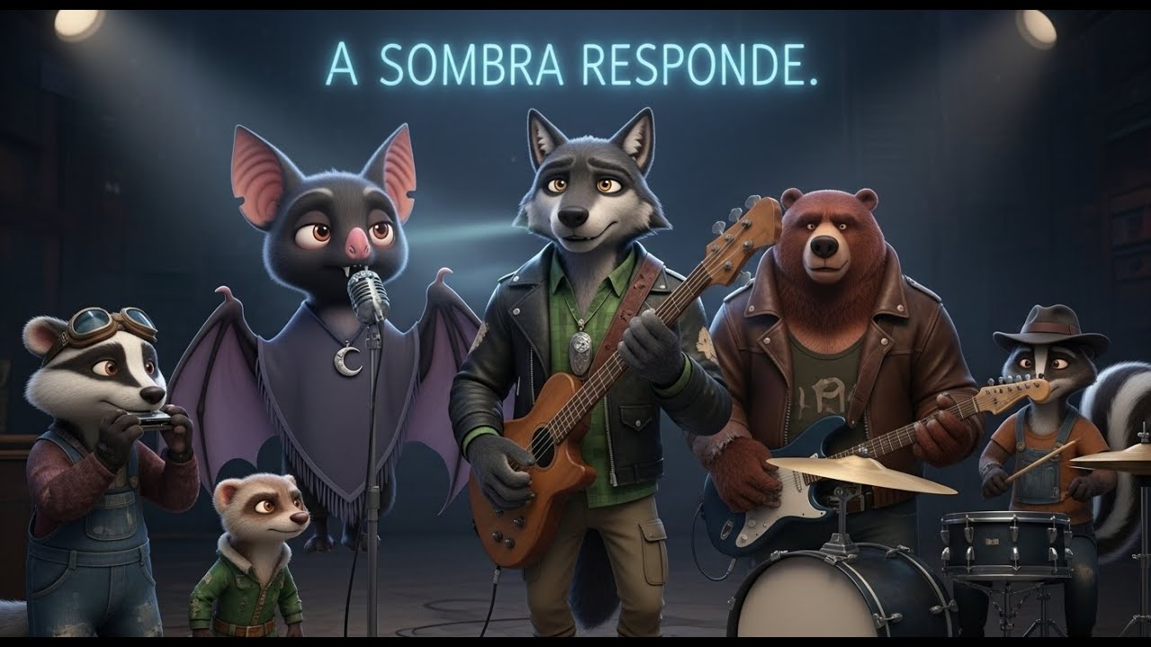A Sombra Responde Clipe OFICIAL da banda Os Ecos da Sombra (Rock Lo-Fi ...