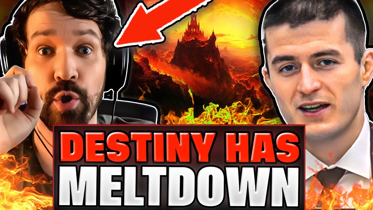 Destiny MELTS DOWN Over Lex Fridman In UNHINGED Rant - YouTube
