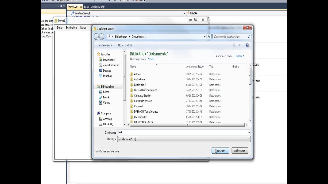 Visual Basic 2010 [HOW TO] Editor 2.0 erstellen [HD] - YouTube