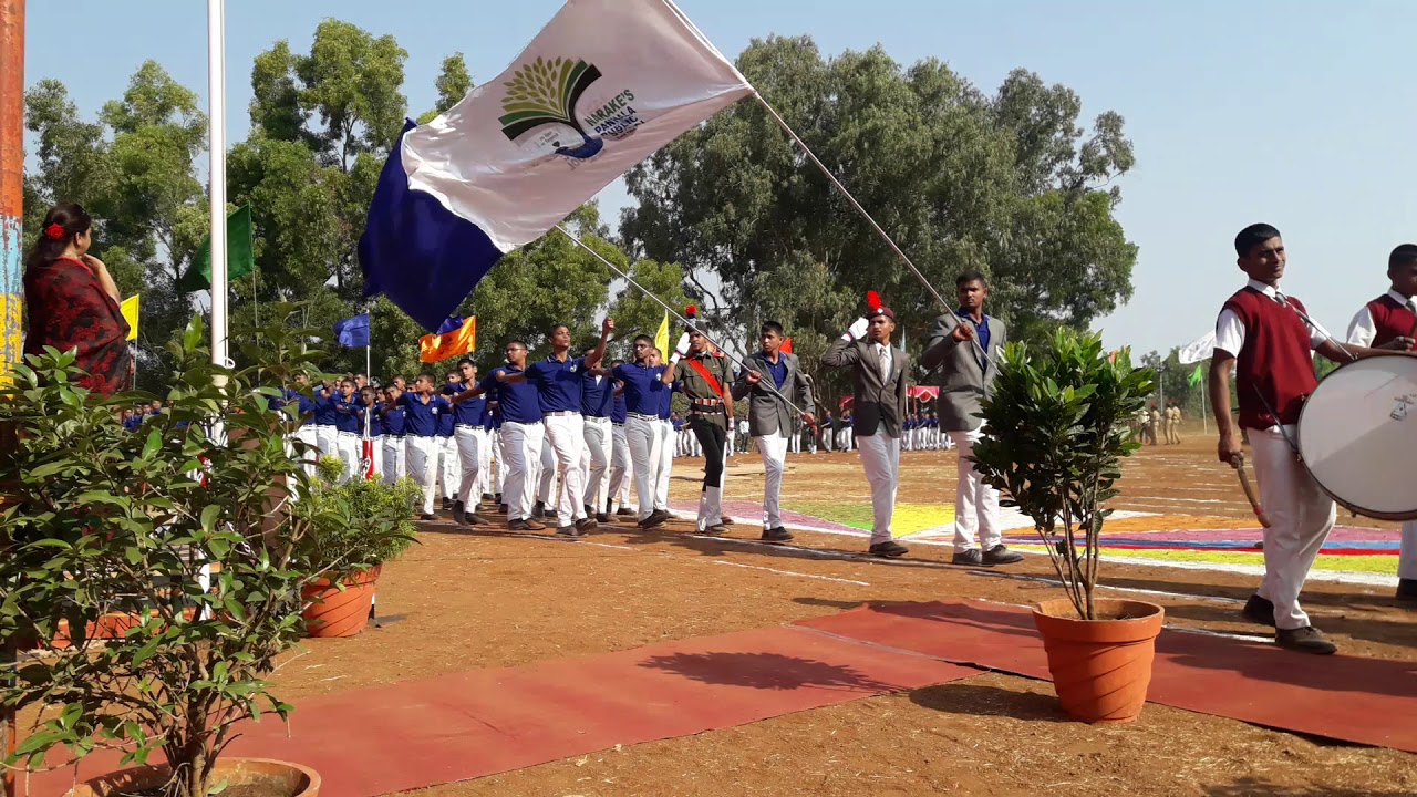 NPPS Students March Past performance 2019-2020 - YouTube