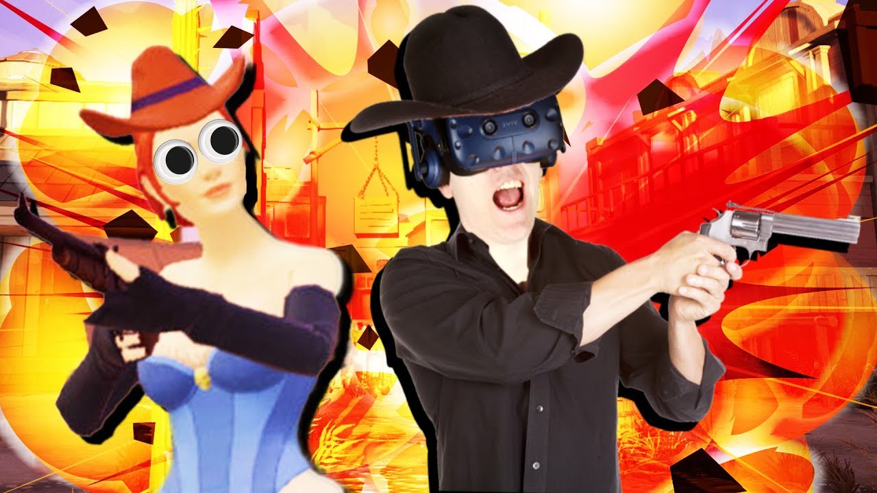 BLASTING COWBOYS IN VR! - High Noon VR Gameplay - VR HTC Vive ...