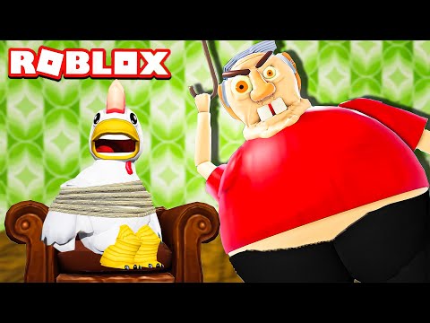 ÇILGIN DEDE BİZİ KOVALAYIP YAKALADI !! 😱 Roblox
