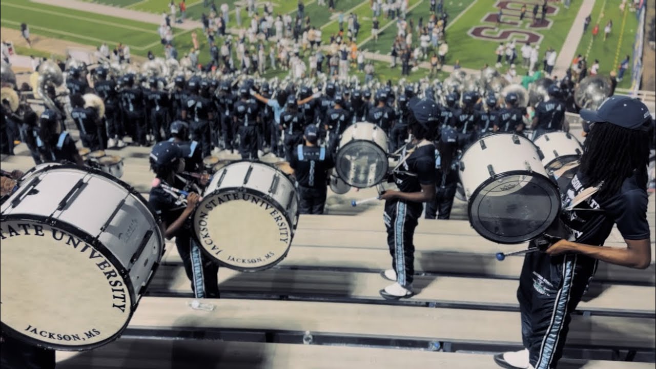 JSU Band “Why Don’t We Fall In Love” (Percussion View) - YouTube