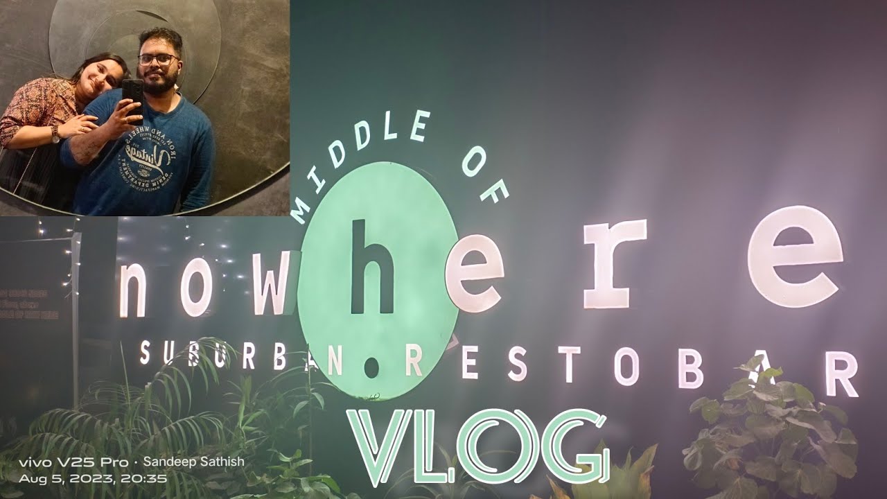 Bday Dinner | Middle of Nowhere | Mogappair | Vlog | Hot Pan | Deepa ...