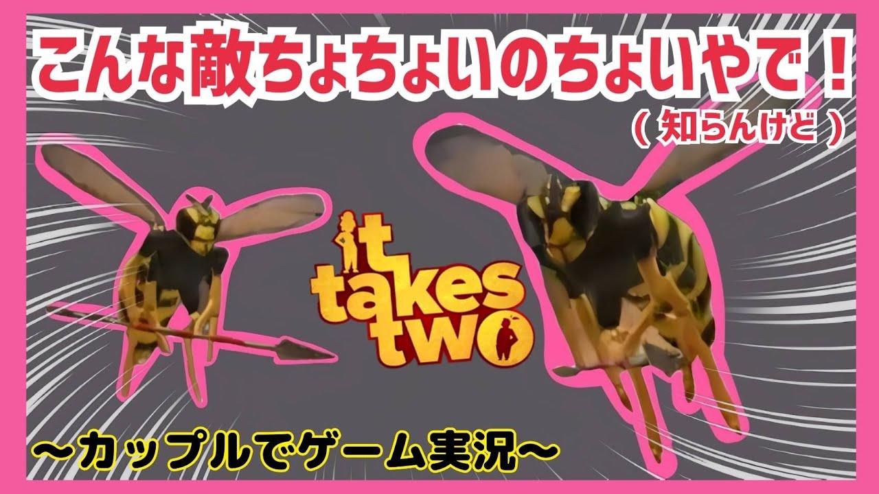 【It takes two】#9 暴走するスズメバチをやっつけろー！！ - YouTube