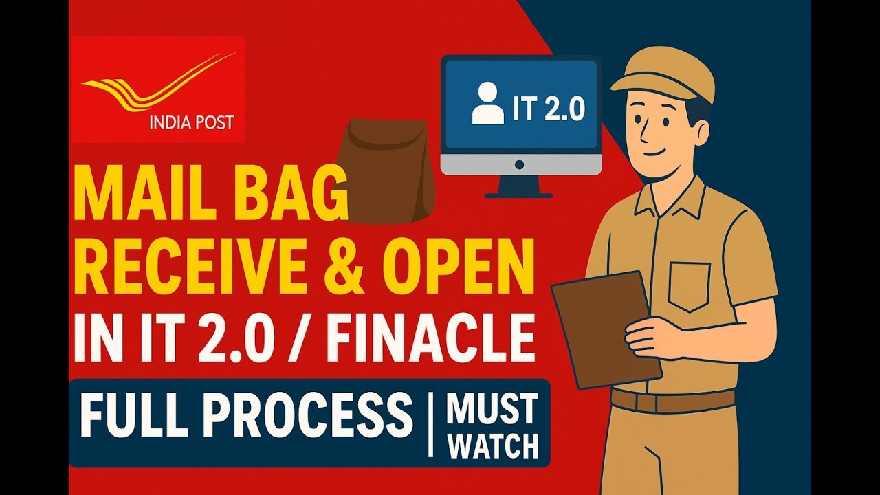 Bag Receive & Open Process in IT 2.0 | BO & Postman Mail Handling ...