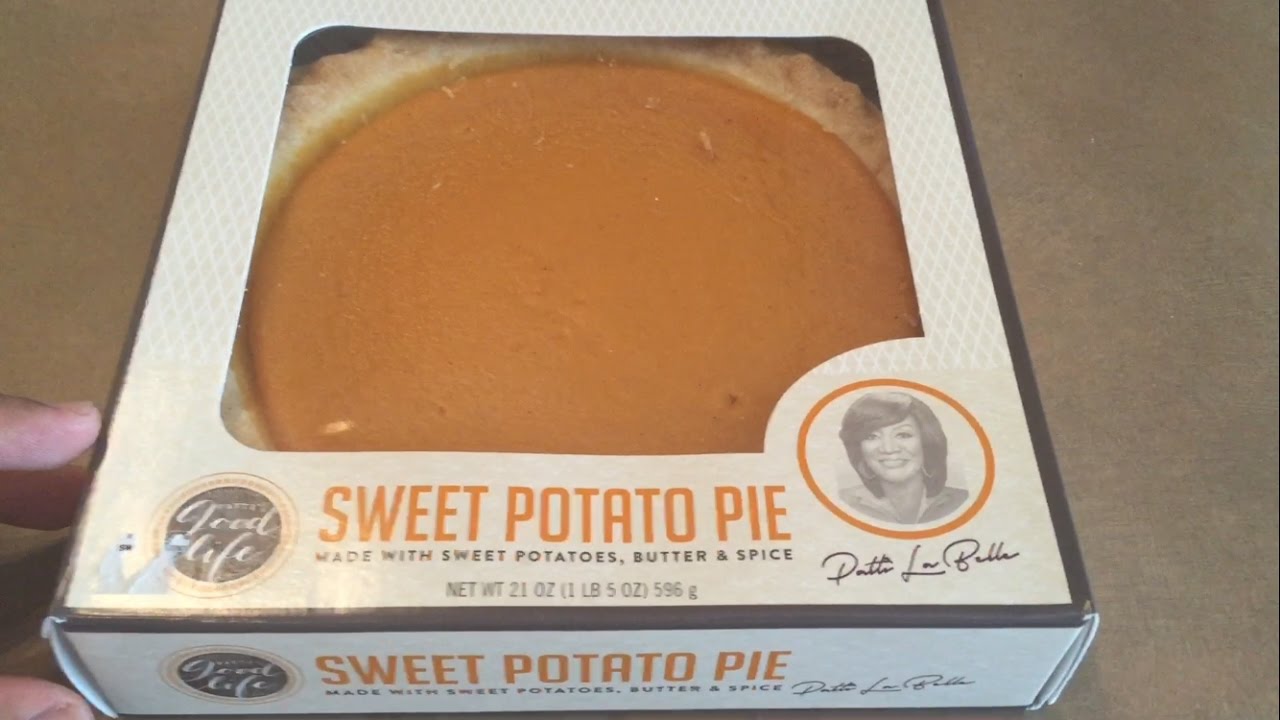 Patti Labelle Sweet Potato Pie - My First Ever Taste - YouTube