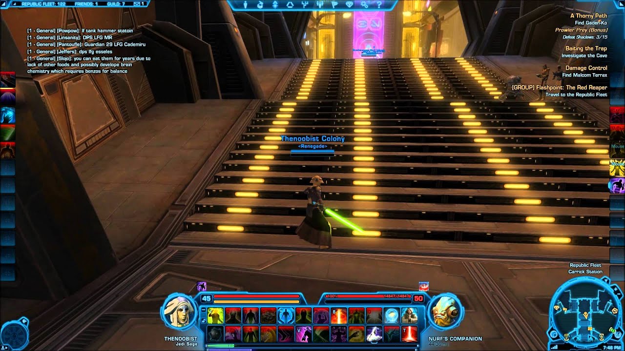 SWTOR: The Basics of PVP #2: Backpedaling and Keyboard Turning - YouTube