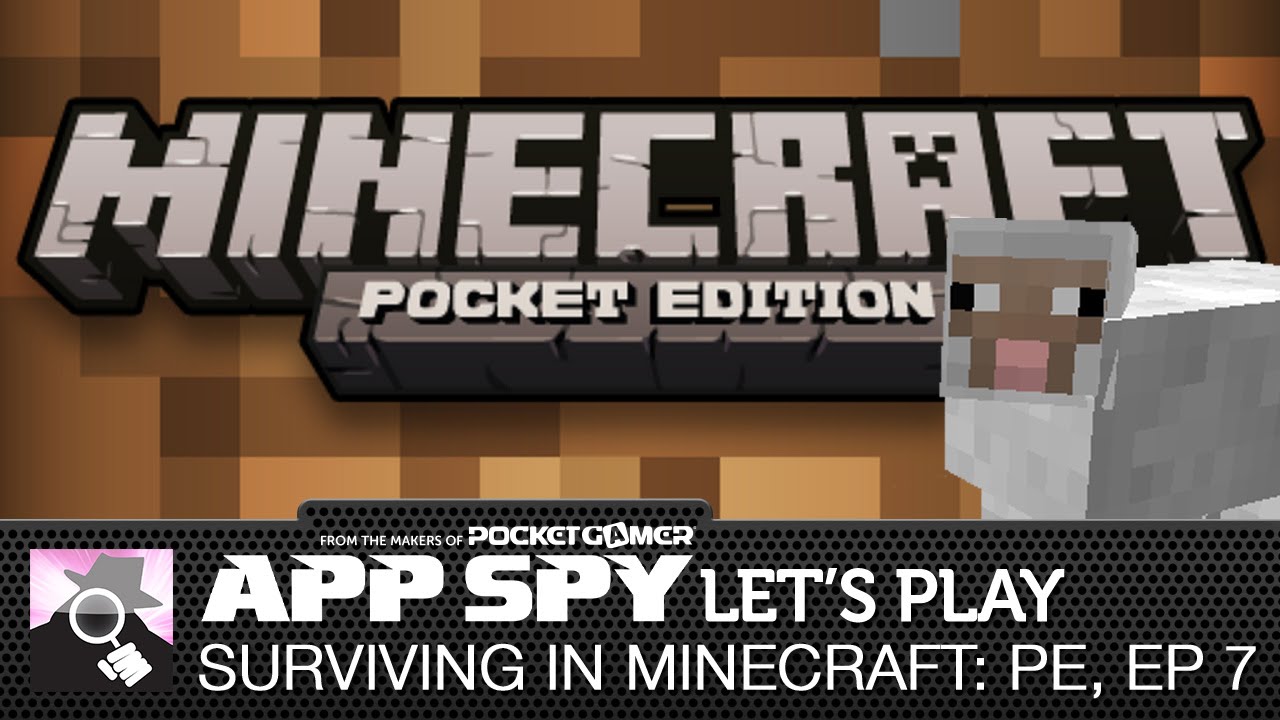 Surviving in Minecraft: Pocket Edition, Episode 7 - Rearing Sheep ...