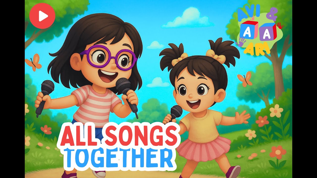 Avi & Ari’s Best Songs Compilation 🎶 | All Our Kids Songs in One Video ...