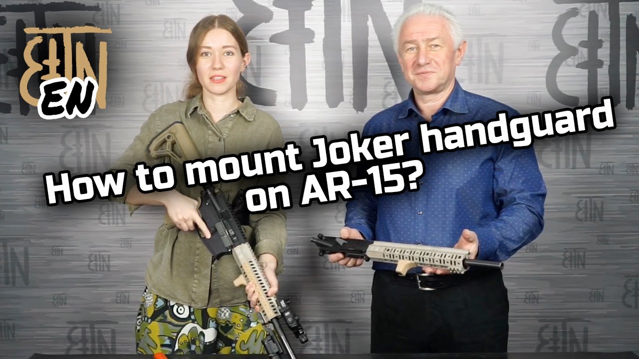 How to mount Joker handguard on AR-15? - YouTube