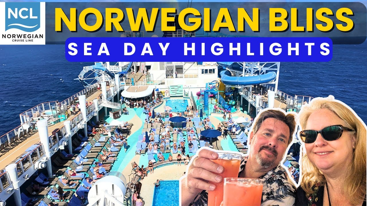 Two Sea Days on Norwegian Bliss | Haven Life, Slides, Bingo & More # ...