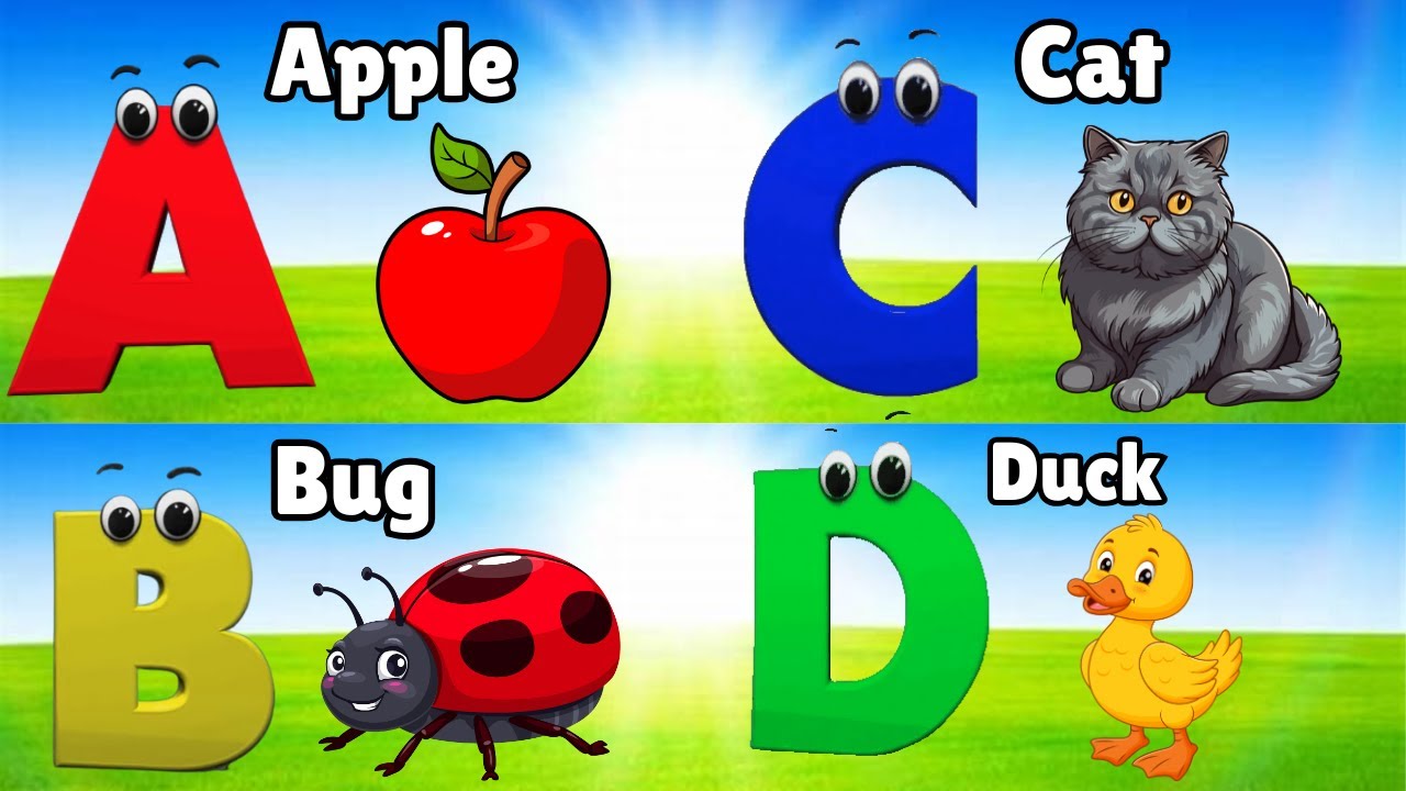Phonics Song for Toddlers | Phonics Sounds of Alphabet A to Z | ABC ...