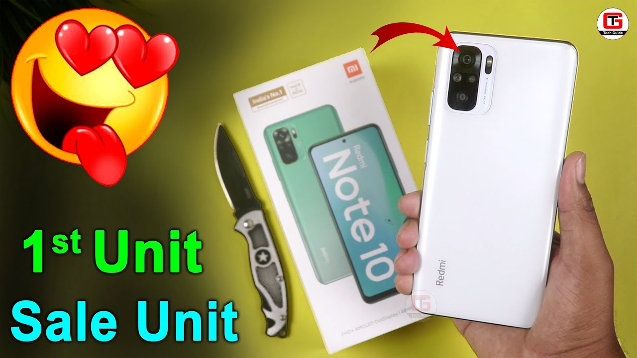 Redmi Note 10 Indian Retail Unit Unboxing and Hands-On Review Redmi ...