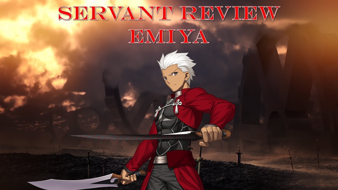 Fate Grand Order | Emiya - Servant Review (Post Rank Up Quests 5) - YouTube