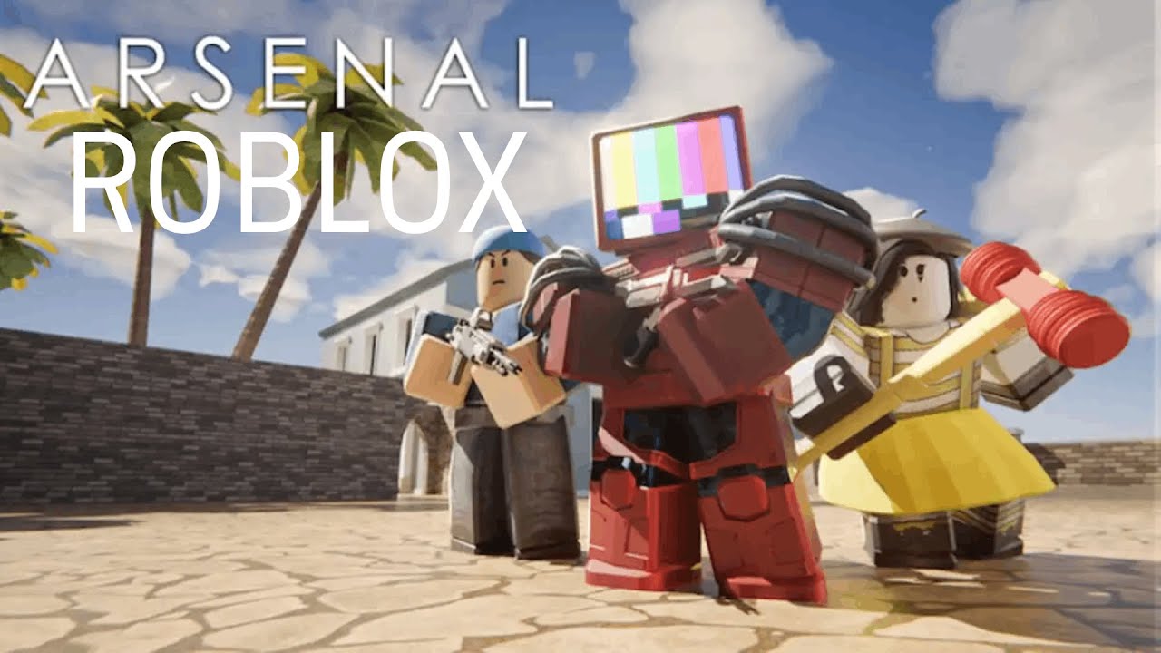 Roblox Arsenal game play - YouTube