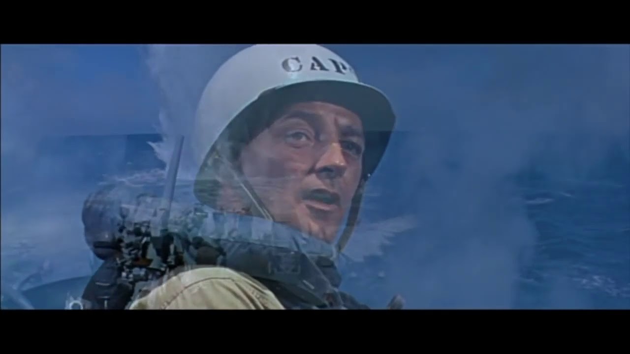 Insane Depth charge action in 'The Enemy Below' (1957) - YouTube