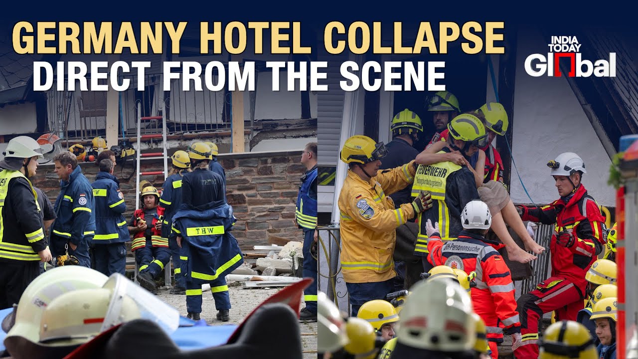 LIVE: German Hotel Collapse In Moselle Wine Valley Kills Two, Traps ...