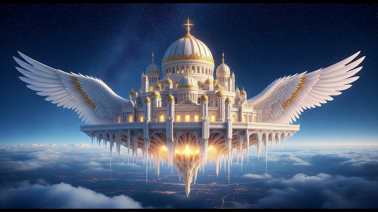 Heavenly Realms | Golden City of Angels — Celestial Palace Tour in 4K ...