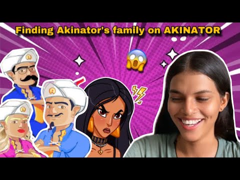 Finding Akinator’s family on AKINATOR😱 - YouTube
