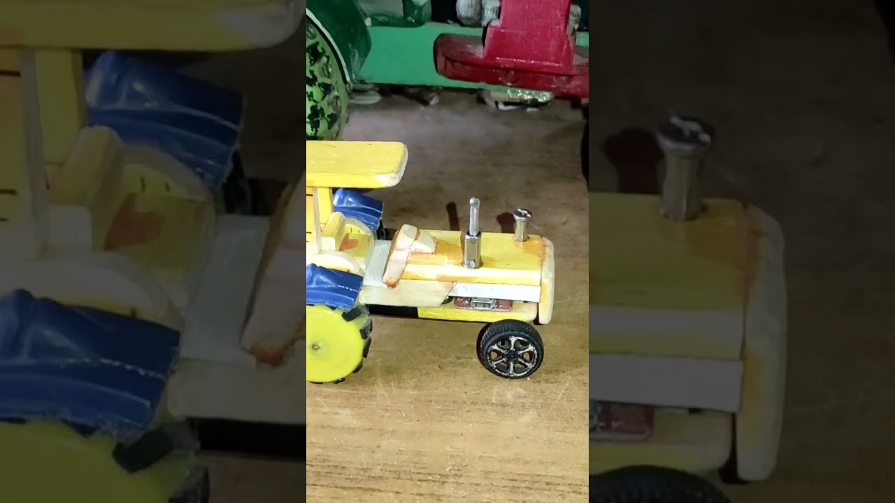 Diy Mini tractor - YouTube