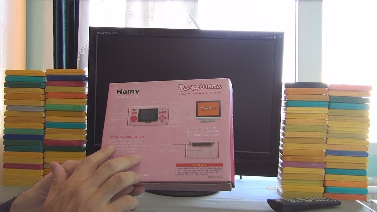 Hamy PocketGame portable Nintendo NES clone review - YouTube