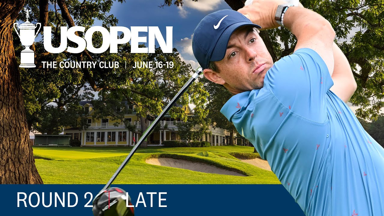 2022 U.S. Open Highlights: Round 2, Late - YouTube
