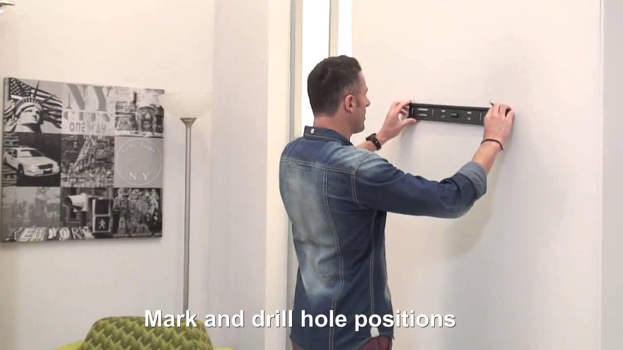 Ross Low Profile LPSRF400 Flat to Wall TV Mount - YouTube