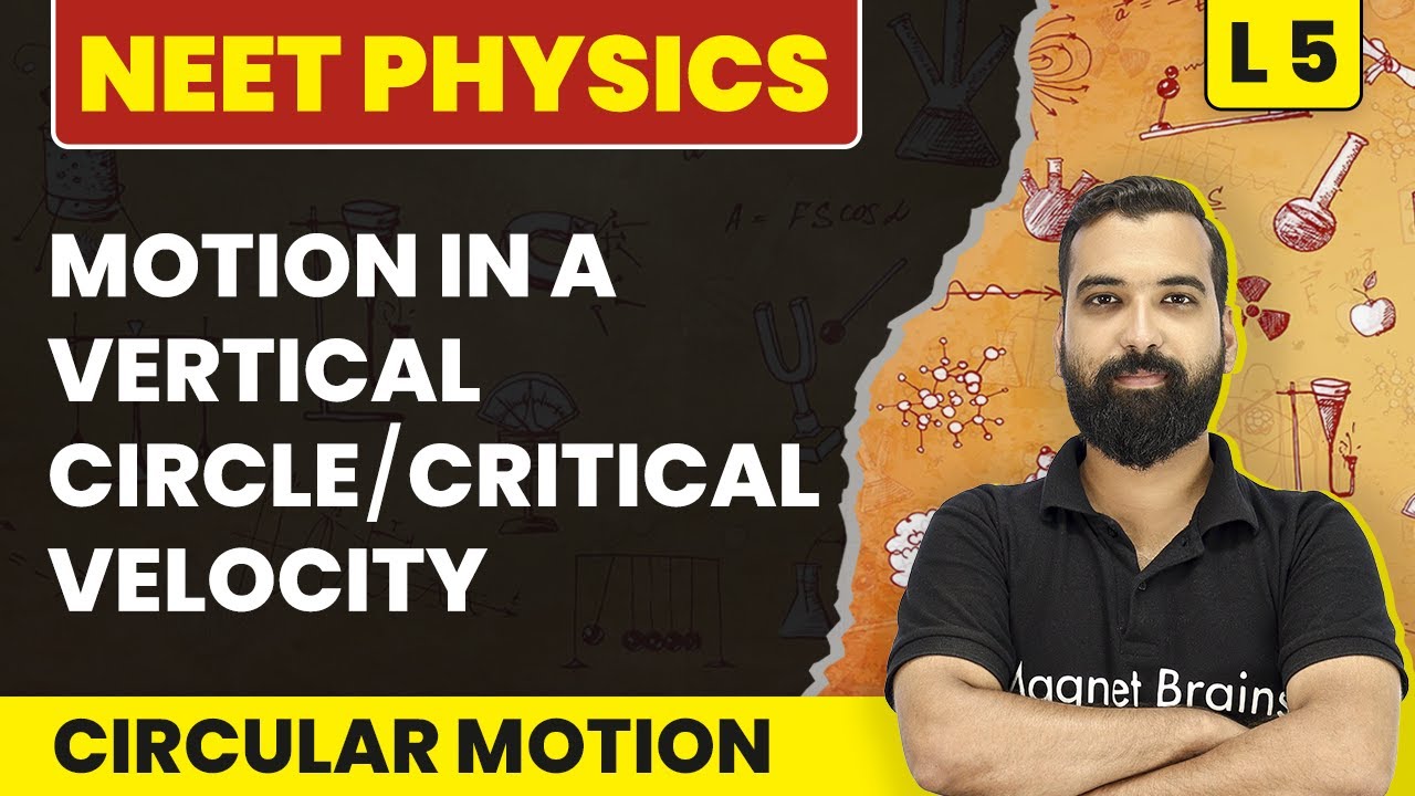 Motion in a Vertical Circle/Critical Velocity | Circular Motion - L5 ...