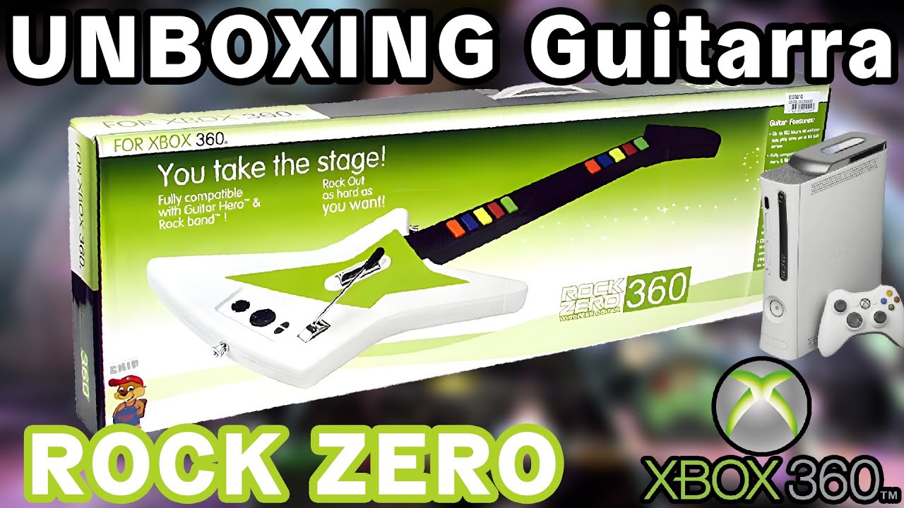 Rock Zero 360 Guitar Unboxing/Review (Xbox 360) - YouTube
