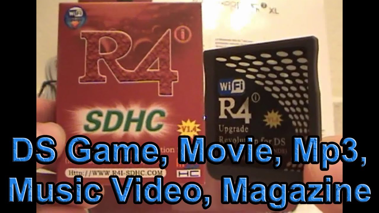 R4i SDHC 1.4.3 on DSi XL USA - What it can do! Buy - YouTube