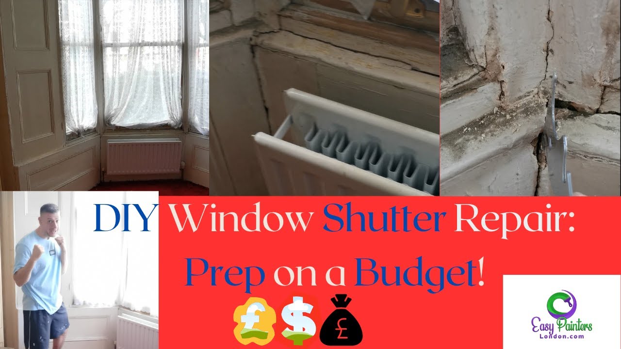 Fixing Window Shutters: Cheap & Easy DIY - YouTube
