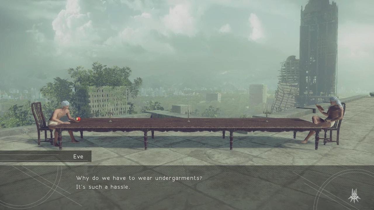 I didn't expect this dialogue | NieR:Automata - YouTube