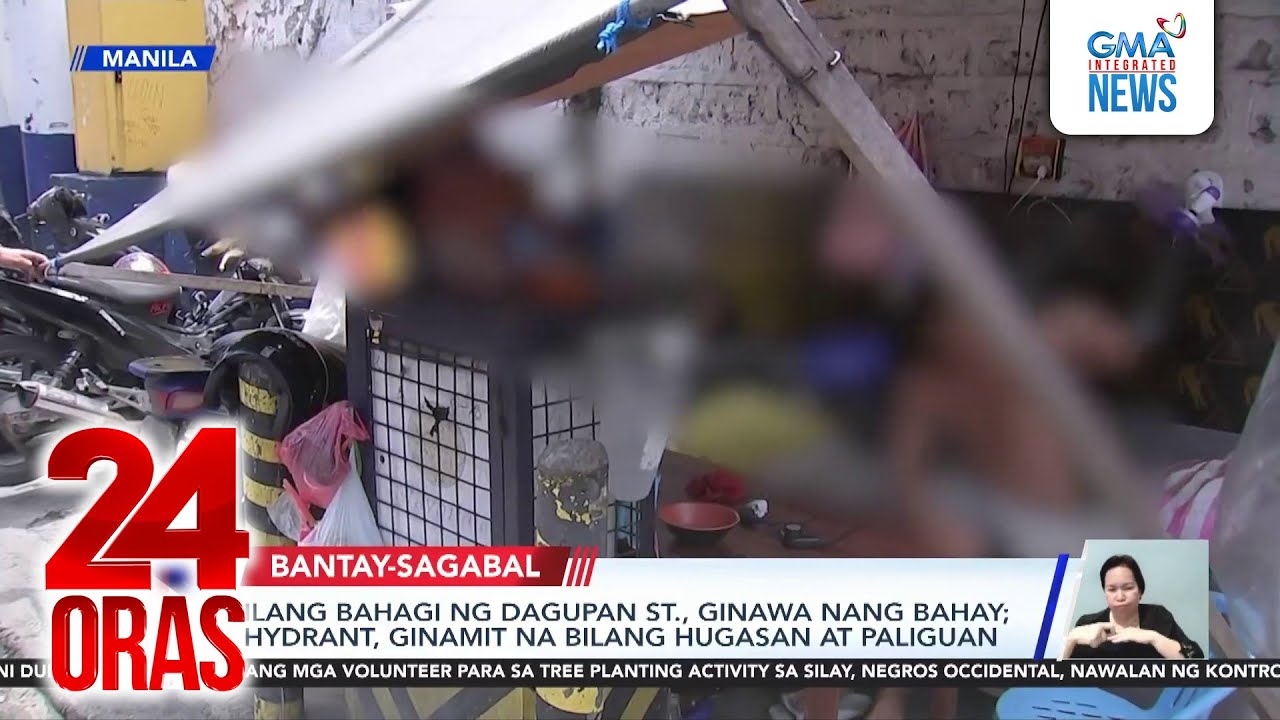 Ilang bahagi ng Dagupan St., ginawa nang bahay; hydrant, ginamit na ...