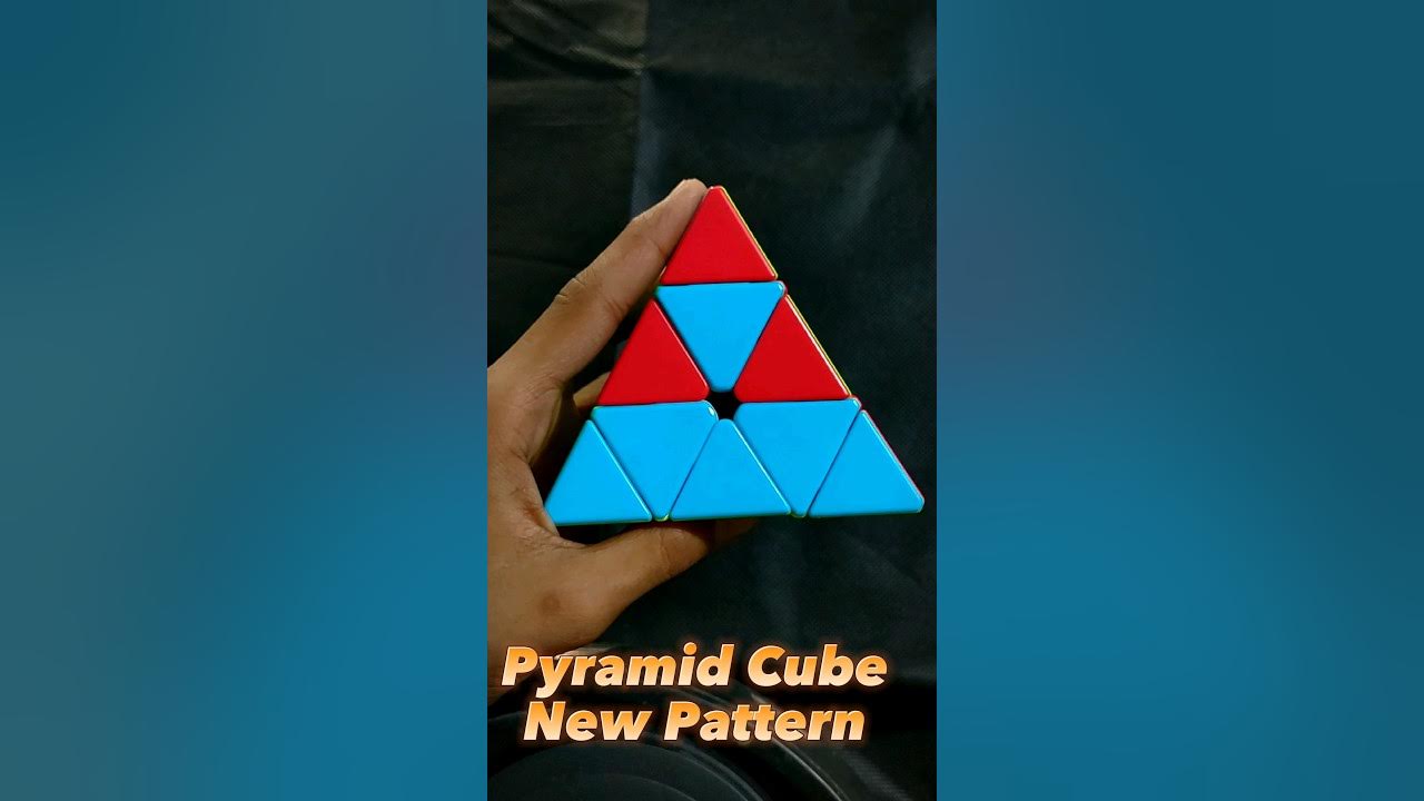 Easiest Pyramid Rubik's Cube Pattern For Beginners 2024 | Pyramid Cube ...