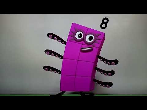 eight cheese #shorts #numberblocks - YouTube