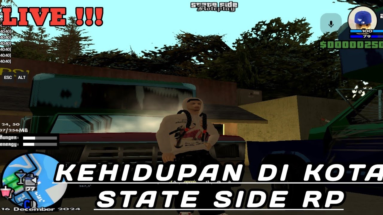 LIVE LAGI DI KOTA STATE SIDE ROLEPLAY || DAY-2 || - YouTube