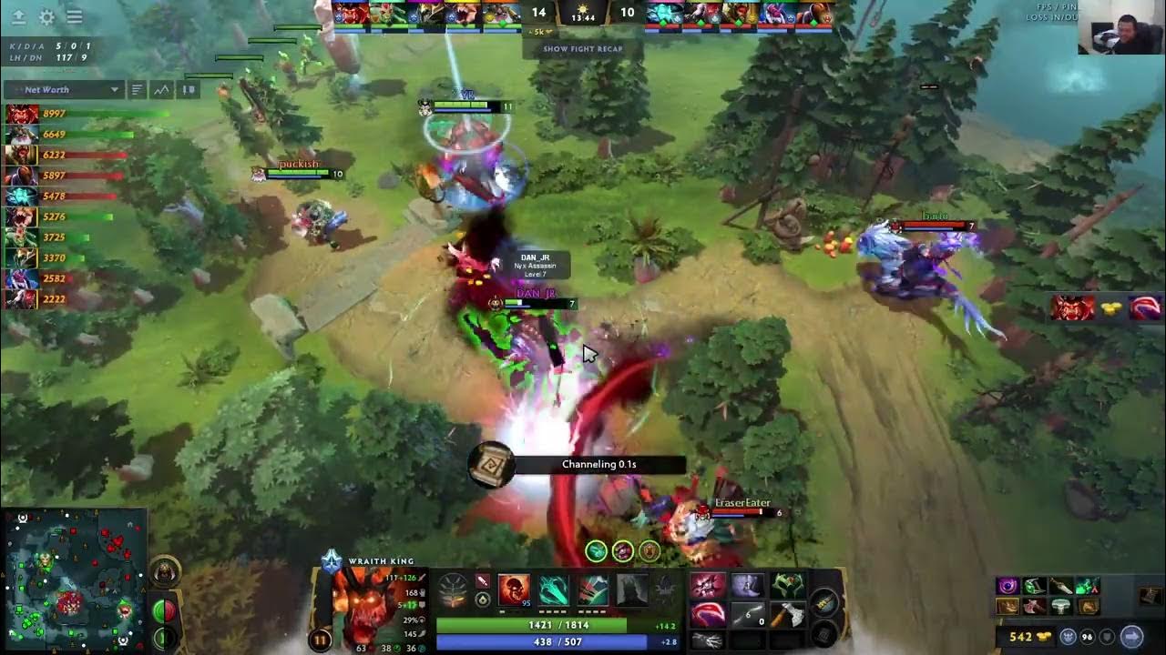 YATORO WRAITH KING HARD CARRY PERSPECTIVE - DOTA 2 PATCH 7.37 - YouTube