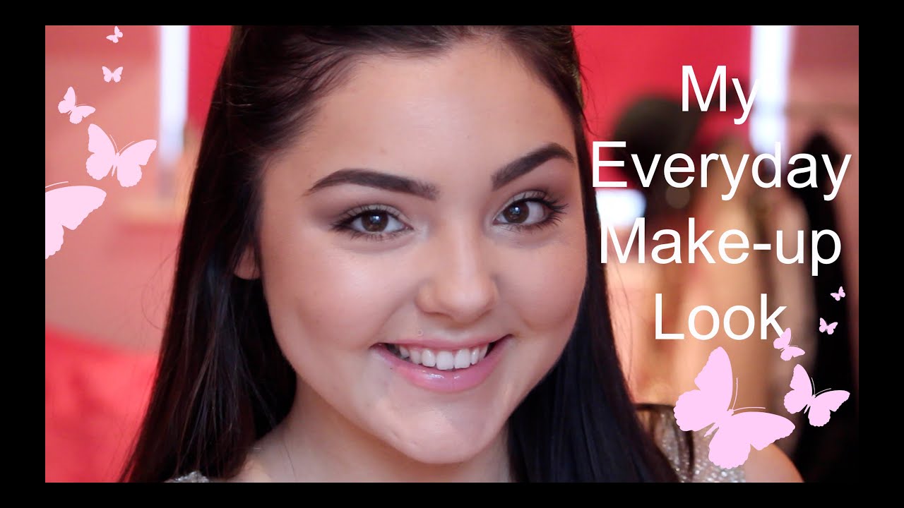 My Everyday Make Up Look - YouTube