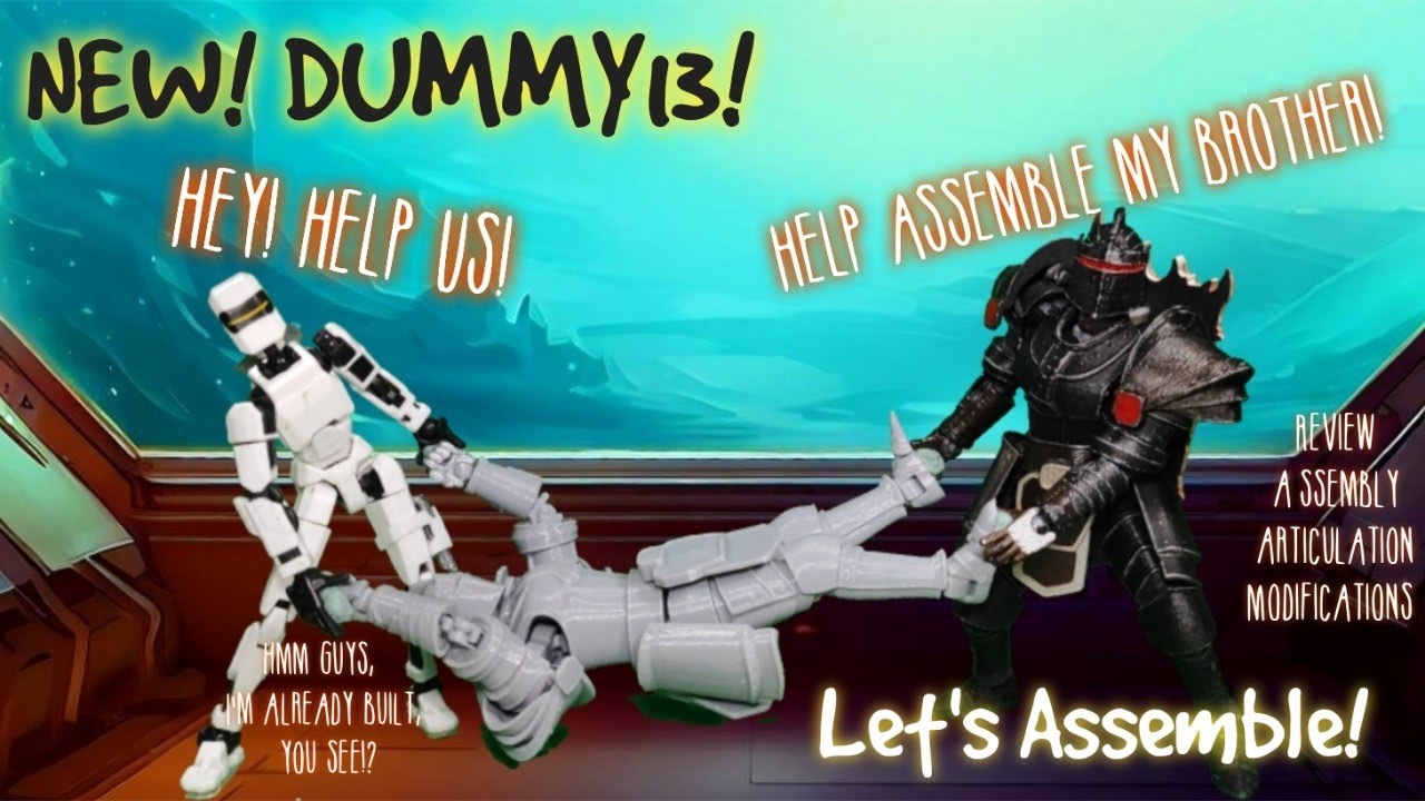 Let's Assemble NEW! DUMMY13! KNIGHT! ELDER SCROLLS Inspired?! - YouTube