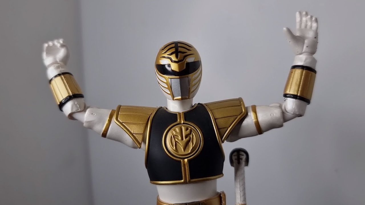 WHITE RANGER POWER RANGER BLANCO s.h figuarts bandai review reseña # ...